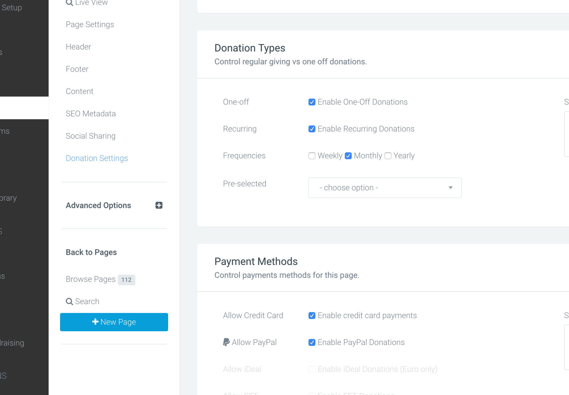 Enabling Regular Giving